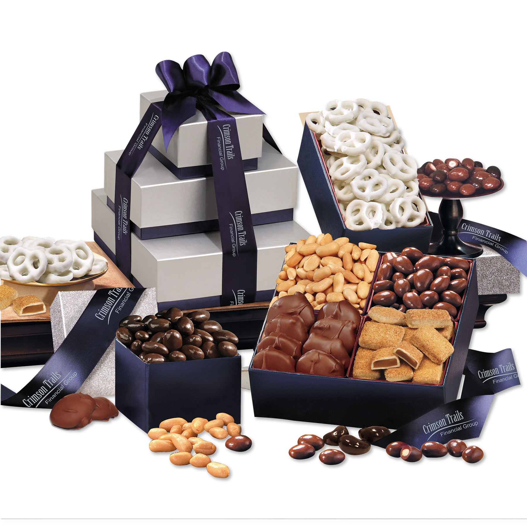 Sumptuous Delights Tower – Maple Ridge Farms Corporate Gifts